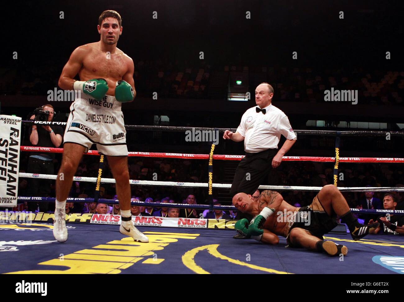 Boxing - Copper Box Arena Stock Photo - Alamy