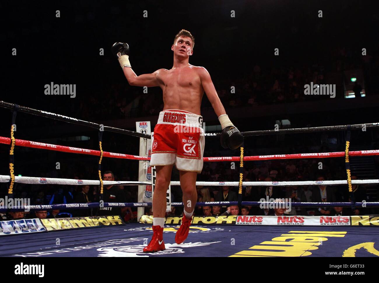 Boxing - Copper Box Arena Stock Photo - Alamy