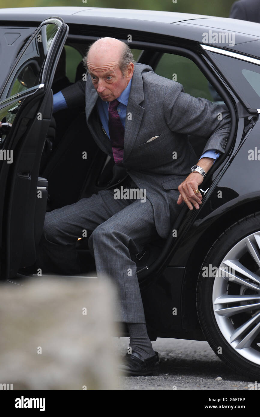 Duke of Kent visit to Nottingham Stock Photo - Alamy