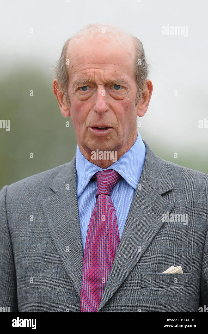 Duke of Kent visit to Nottingham Stock Photo - Alamy