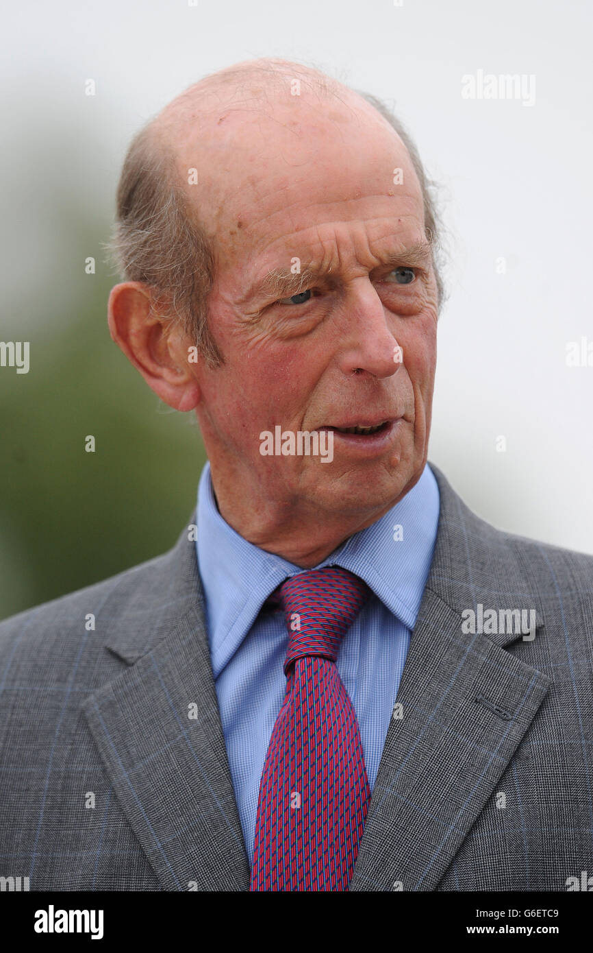 Duke of Kent visit to Nottingham Stock Photo - Alamy