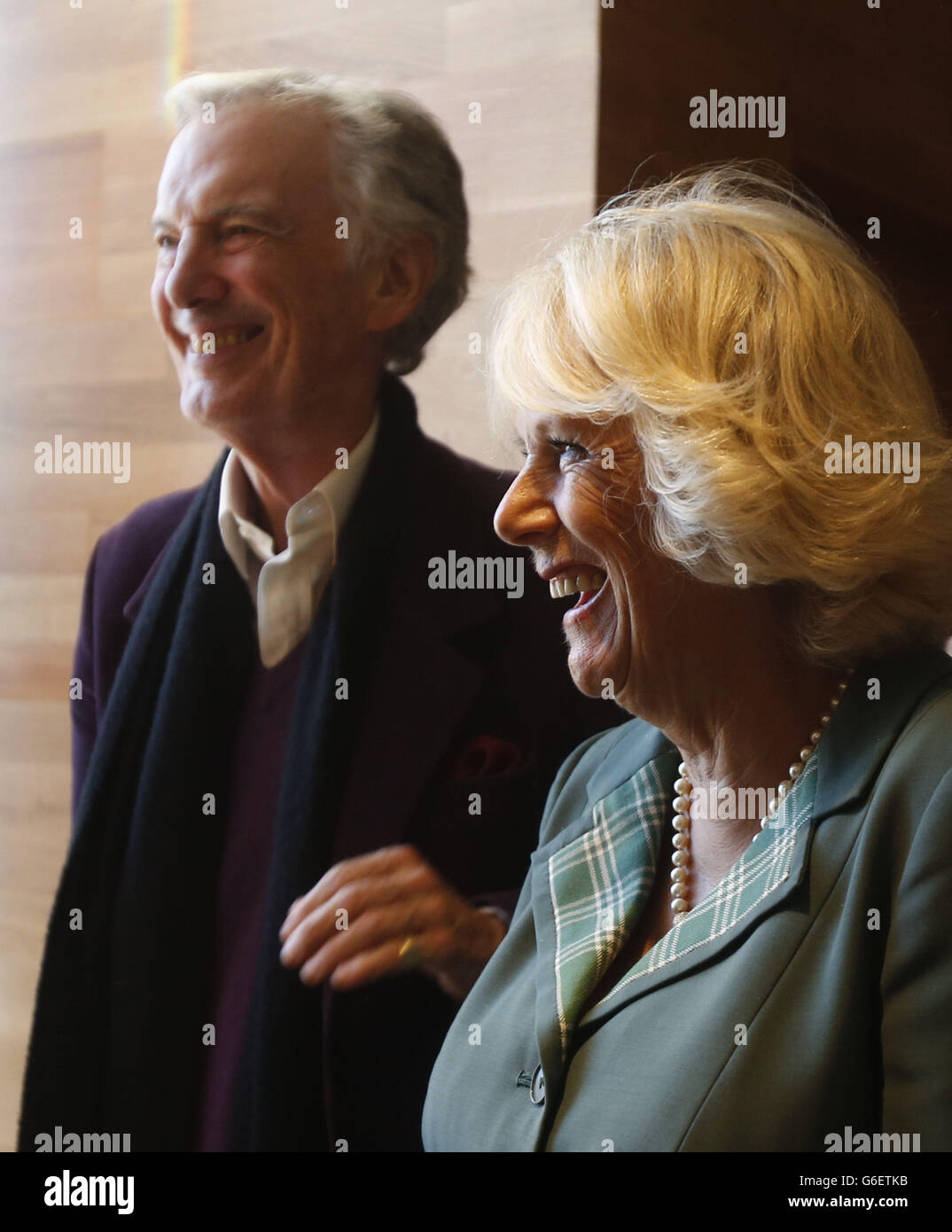 Duchess of Cornwall opens cancer support centre Stock Photo - Alamy