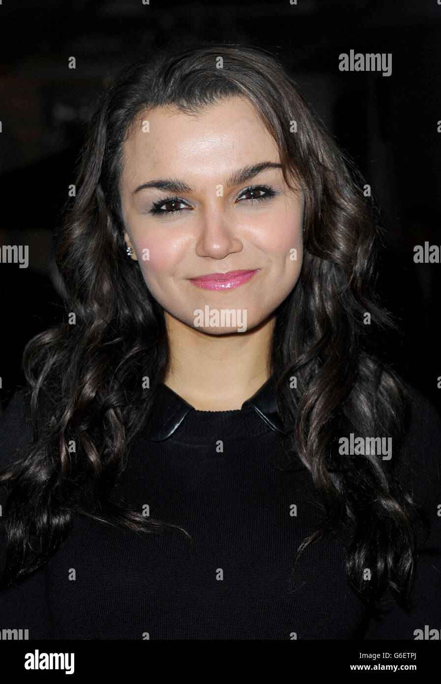 Samantha Barks arriving at the Sunshine on Leith film VIP screening at ...