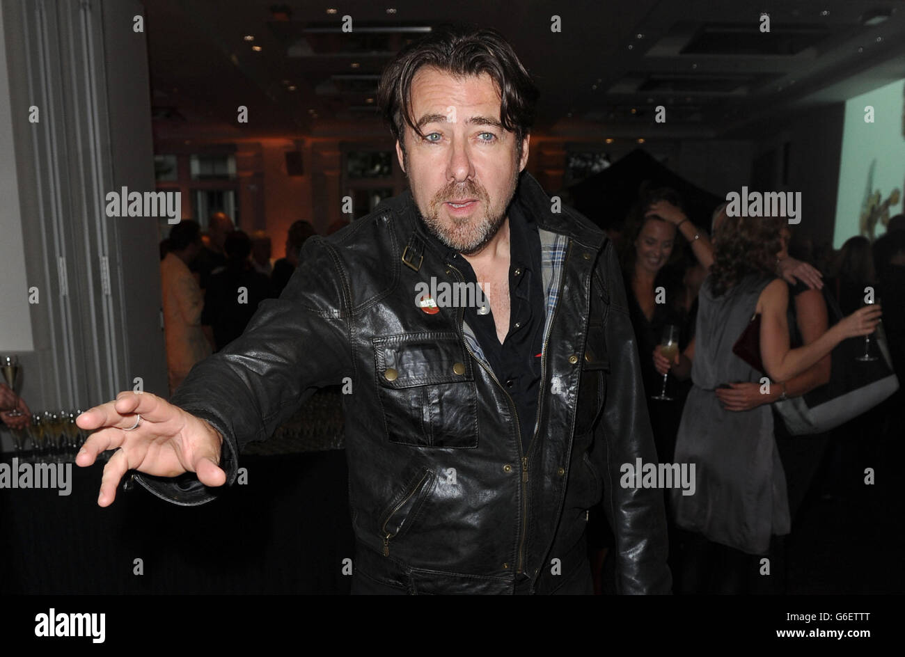 "Sunshine on Leith" Screening - London. Jonathan Ross arriving at the ...