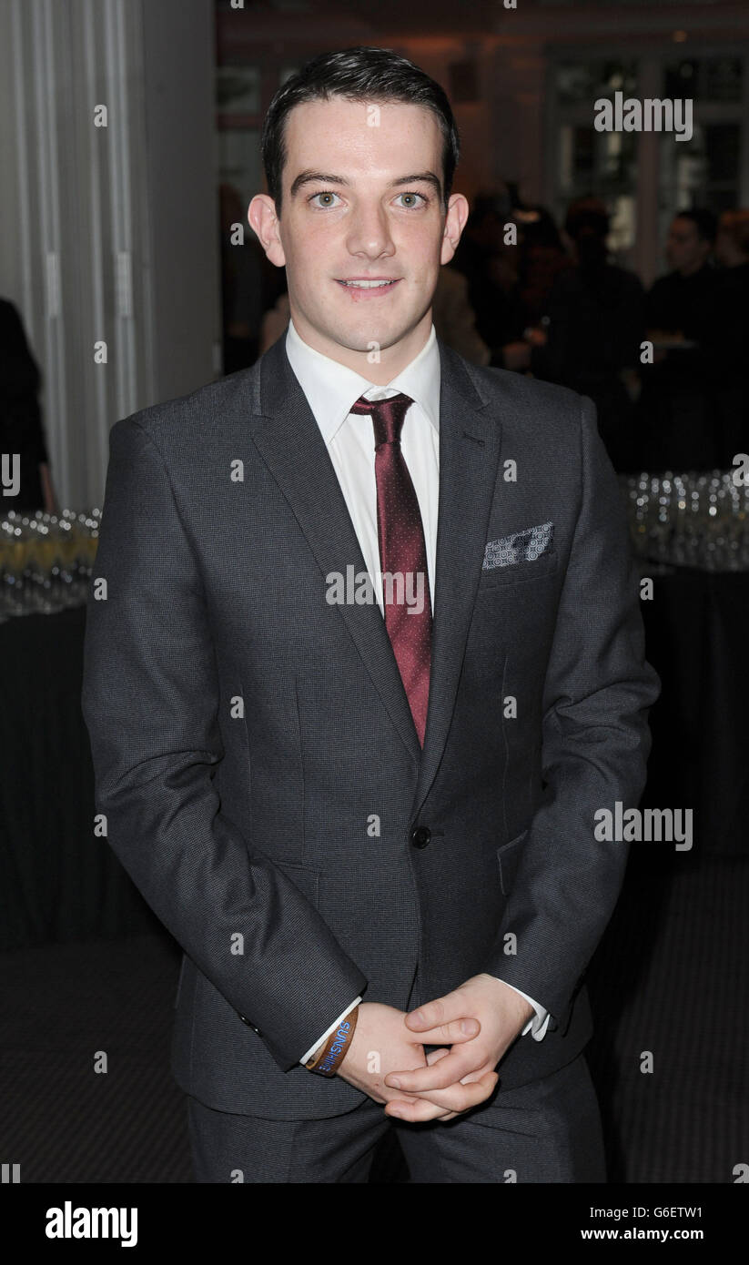 "Sunshine on Leith" Screening - London. Kevin Guthrie arriving at the ...