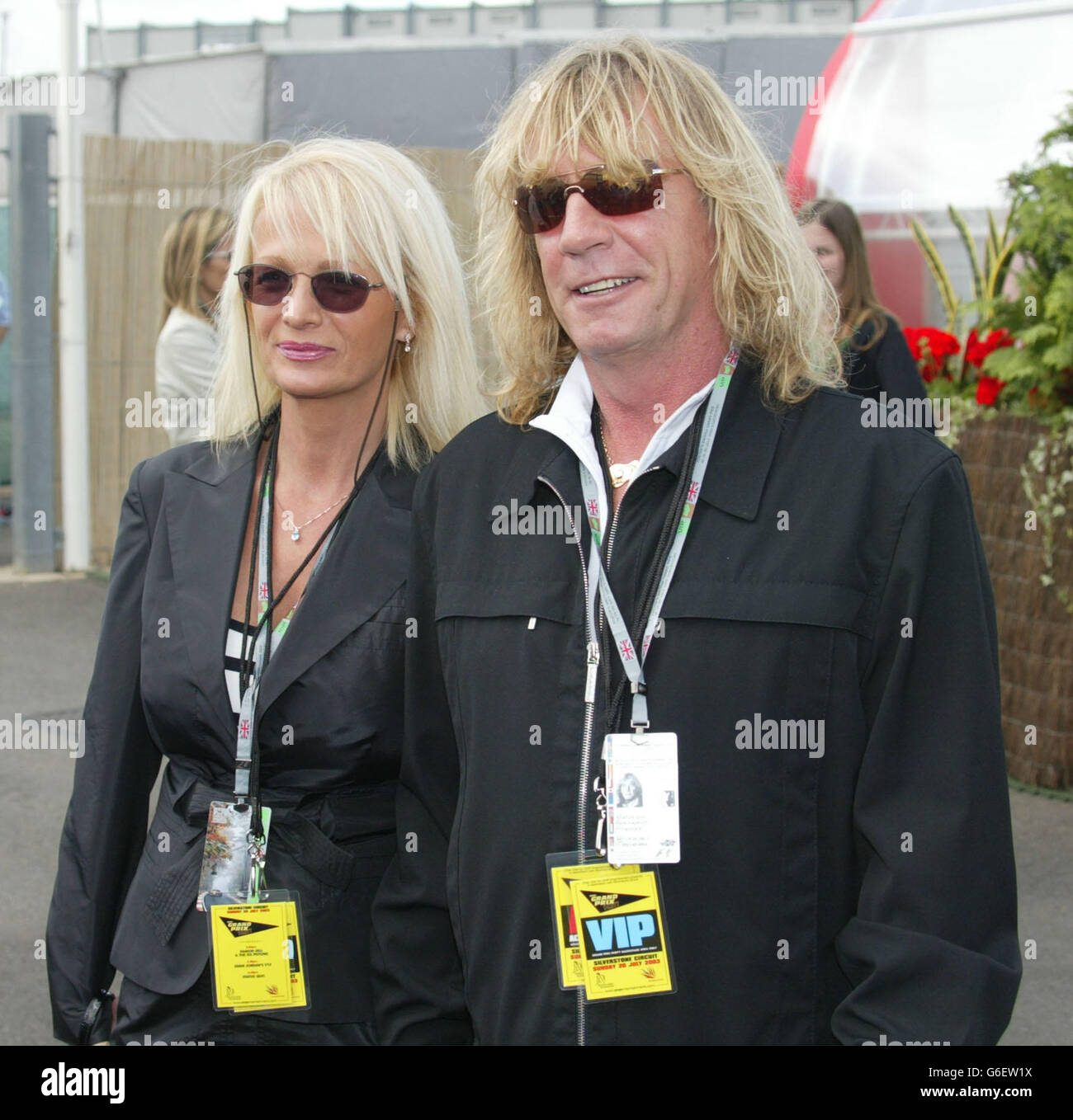 Rick parfitt and wife hi-res stock photography and images - Alamy