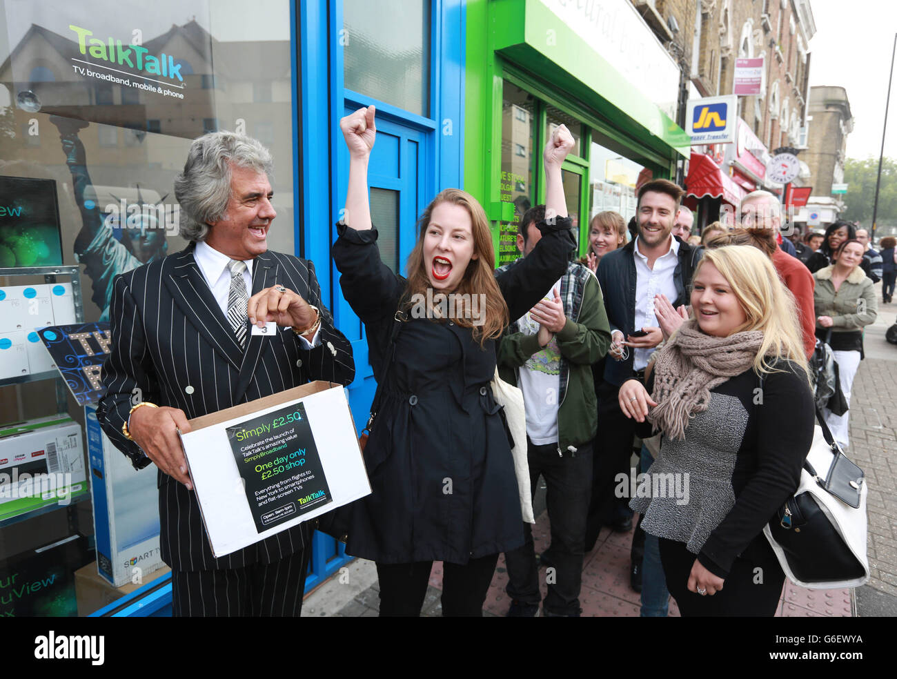 TalkTalk pop up shop Stock Photo - Alamy