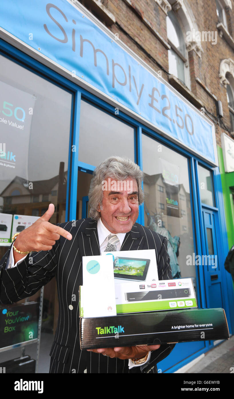 TalkTalk pop up shop Stock Photo - Alamy