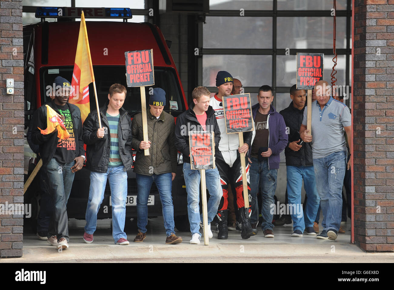 Fire strike in west bromwich hi-res stock photography and images - Alamy
