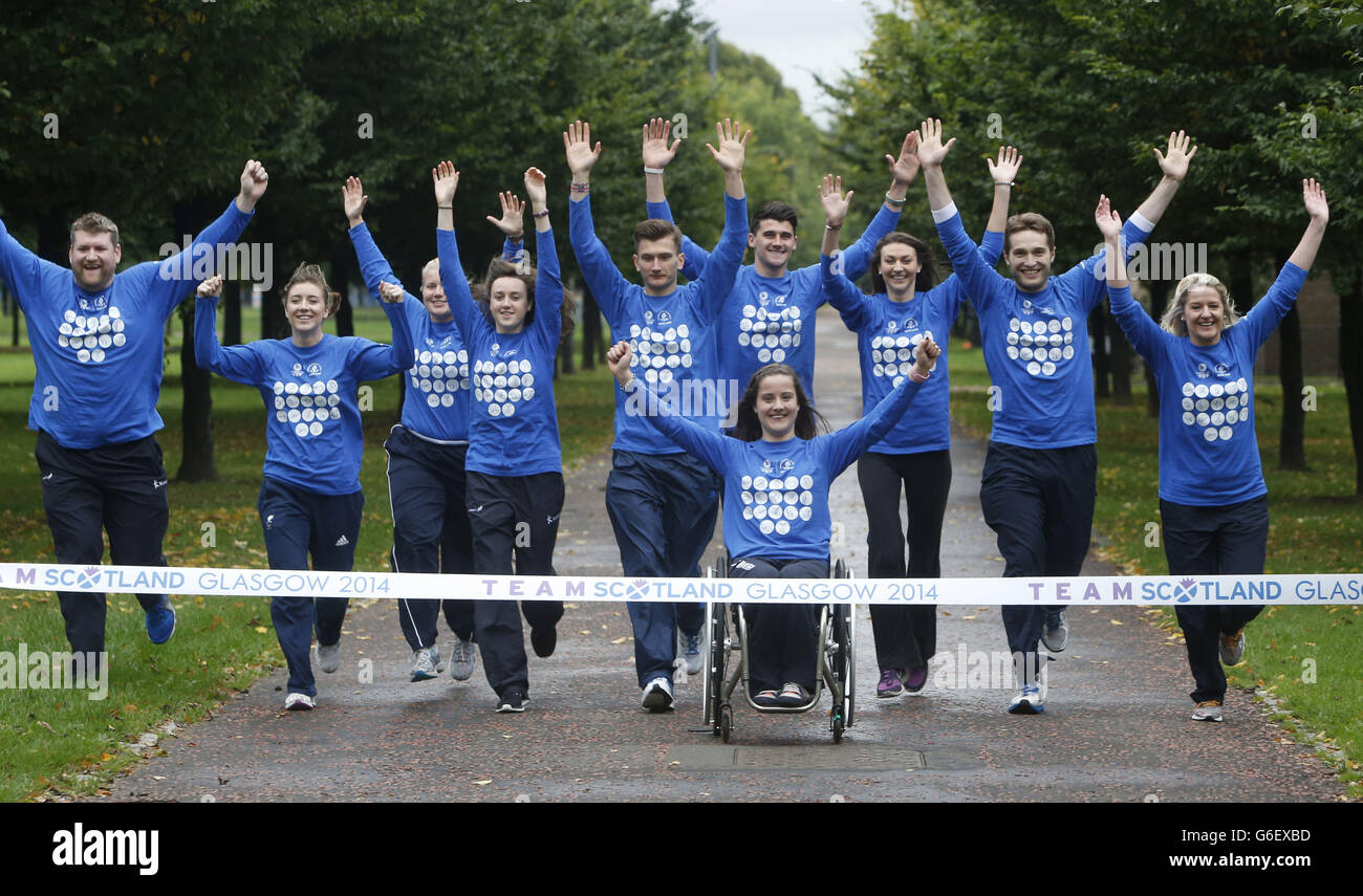 (Left to right) Andrew Frost, Hammer, Libby Clegg, T12 100m, Susan ...