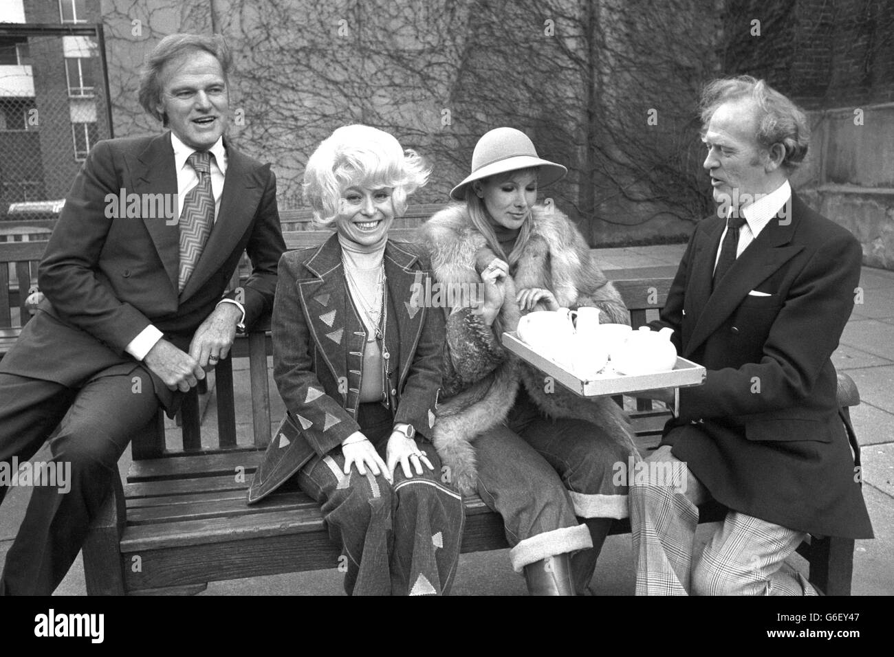 Gordon jackson of tvs upstairs downstairs hi-res stock photography and ...