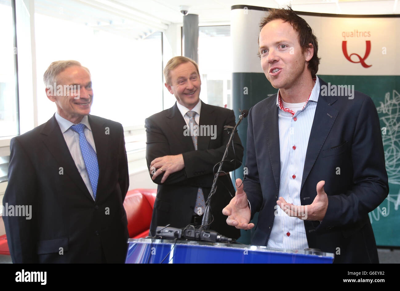 Qualtrics opens European HQ Stock Photo - Alamy