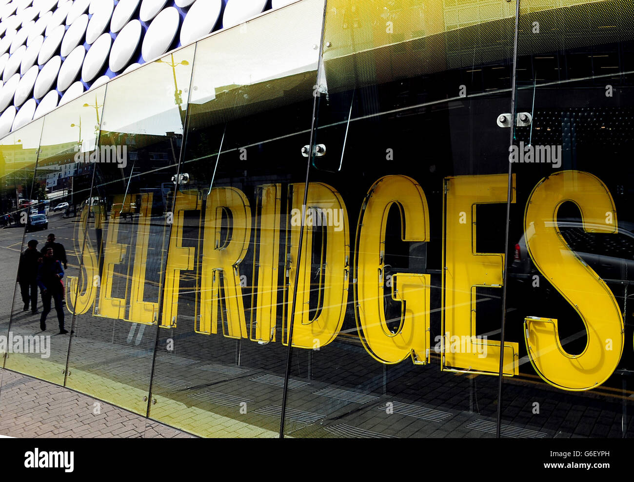 Selfridges sign bullring hi-res stock photography and images - Alamy
