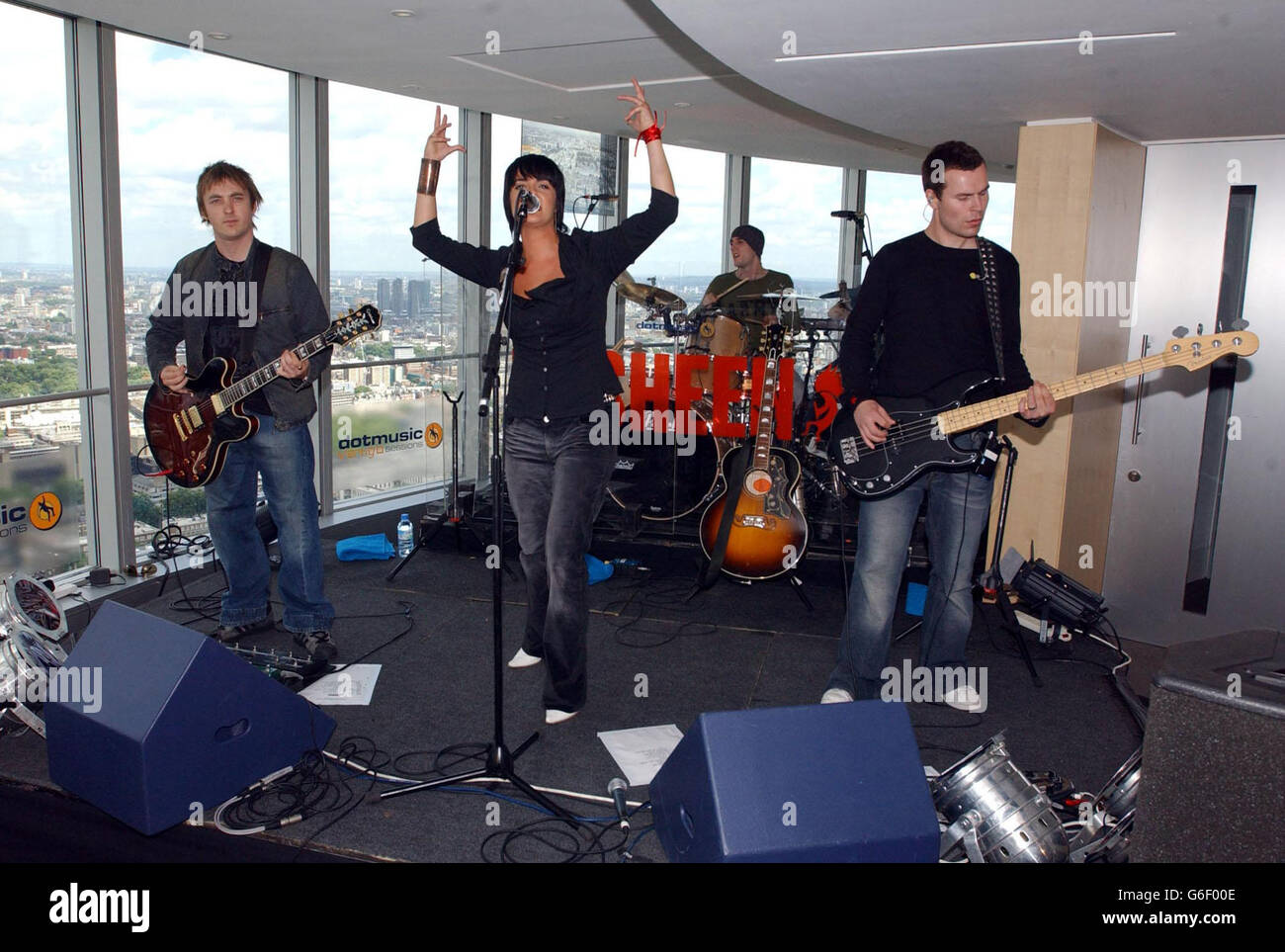 Kosheen perform in the BT Tower Stock Photo - Alamy