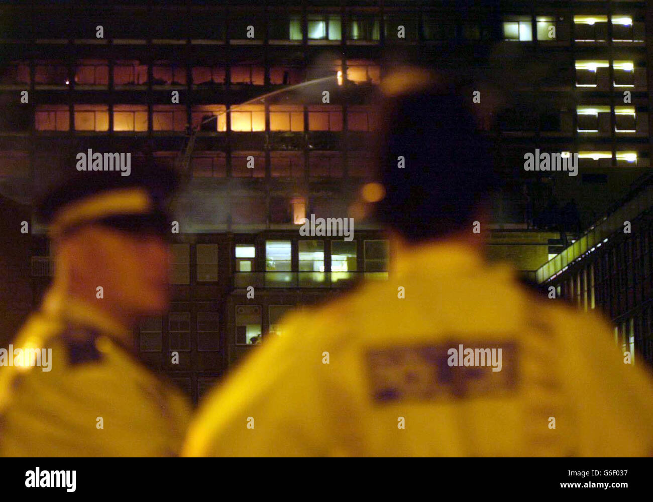 Paddington office fire Stock Photo - Alamy