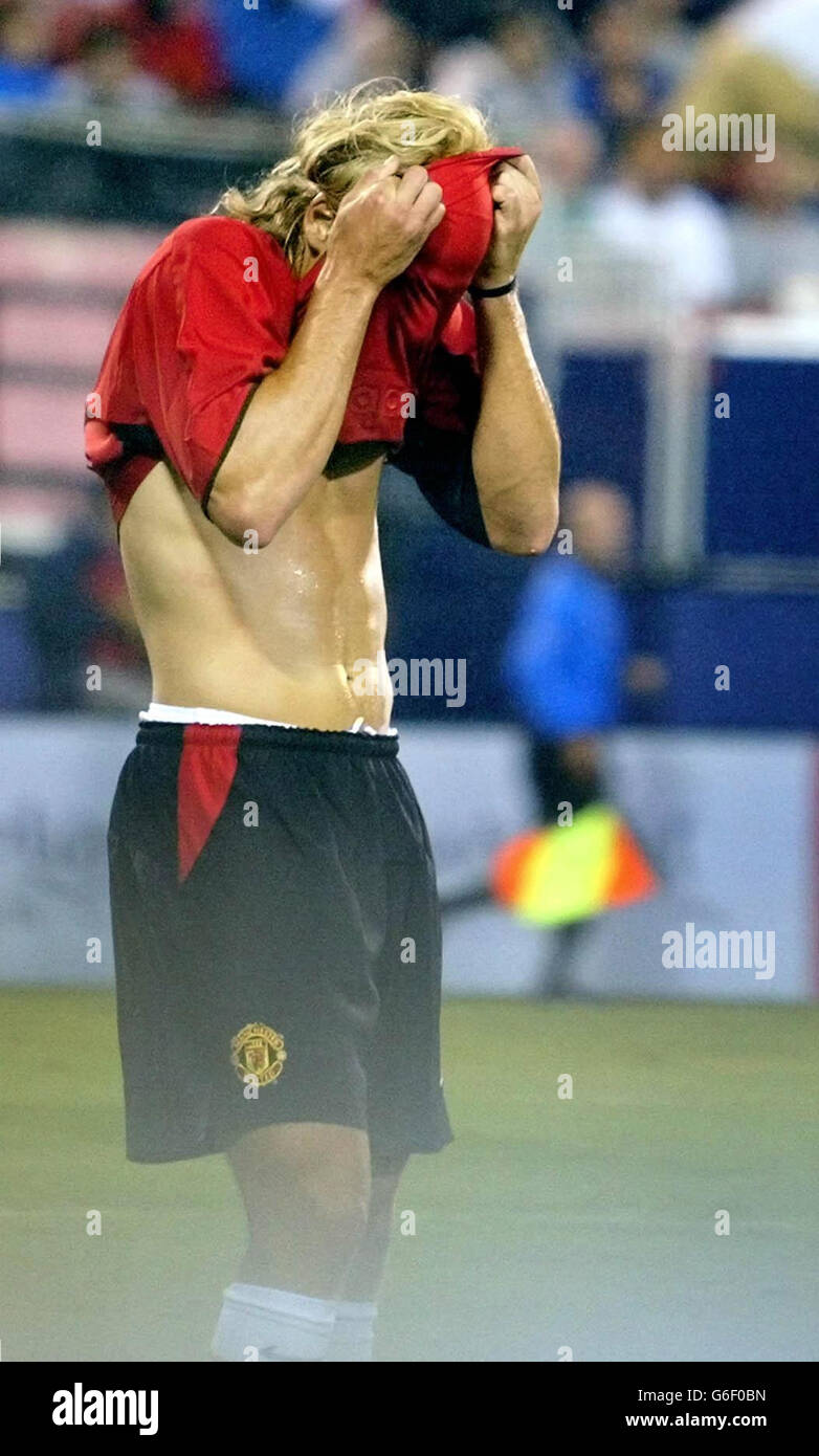 Photo issued Friday August 1, 2003, of Manchester United's Diego Forlan ...