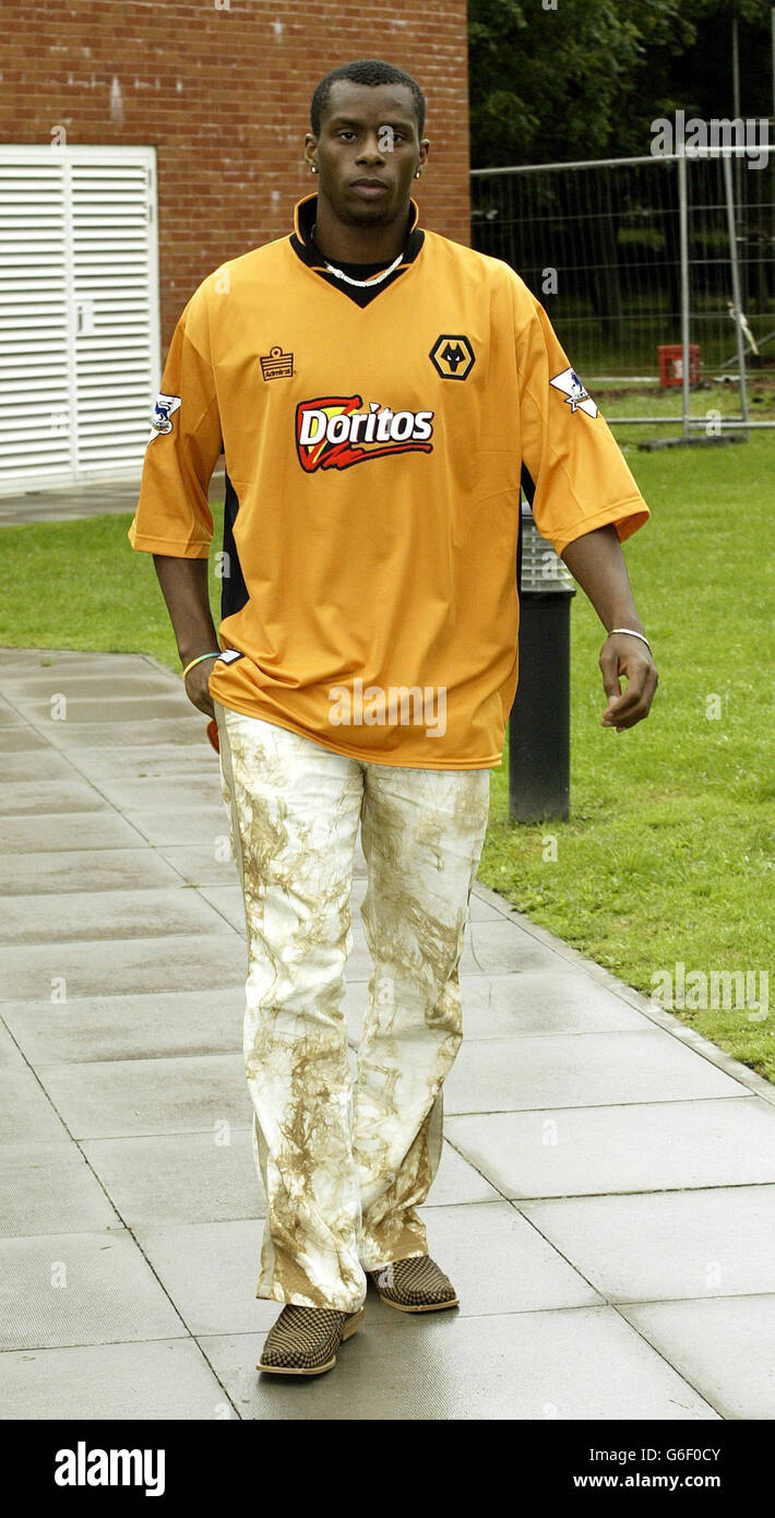Wolverhampton Wanderers new signing Henri Camera is unveiled during a ...