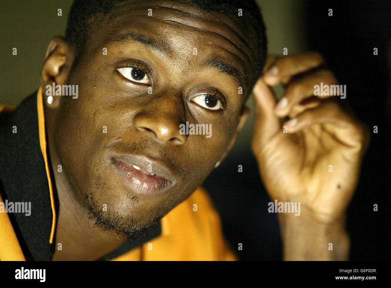 SOCCER Wolves Henri Camera Stock Photo - Alamy