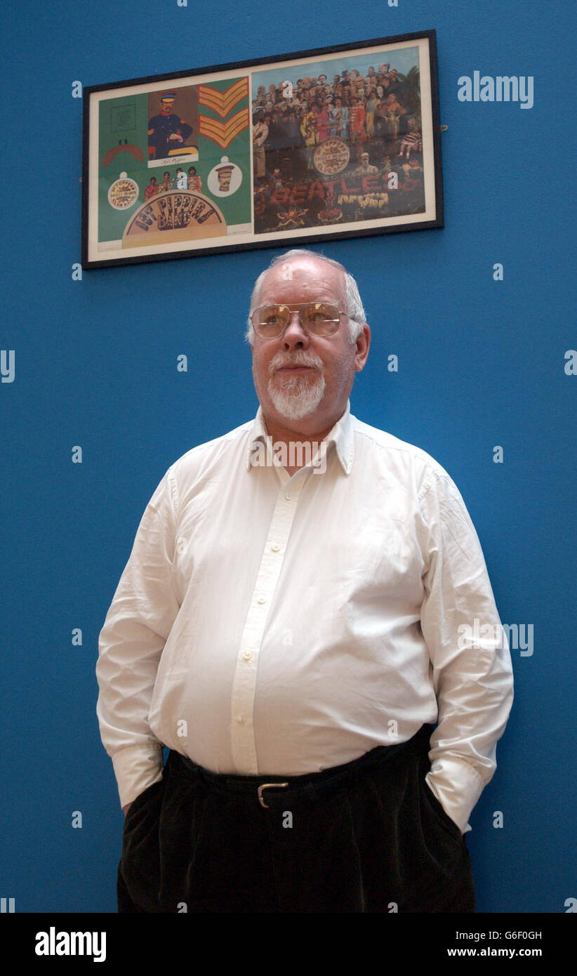 Peter Blake Exhibition Stock Photo - Alamy