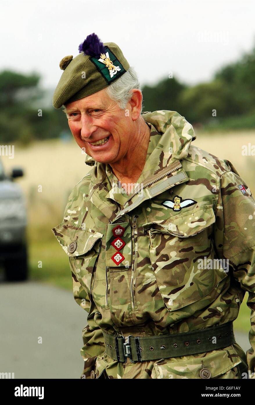 The Prince of Wales visits 51st Highland, 7th Battalion The Royal ...