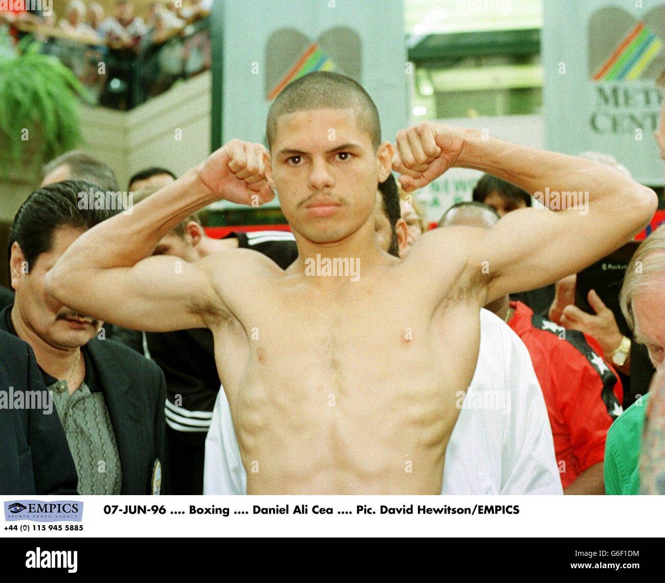 Boxing Weigh in Stock Photo - Alamy