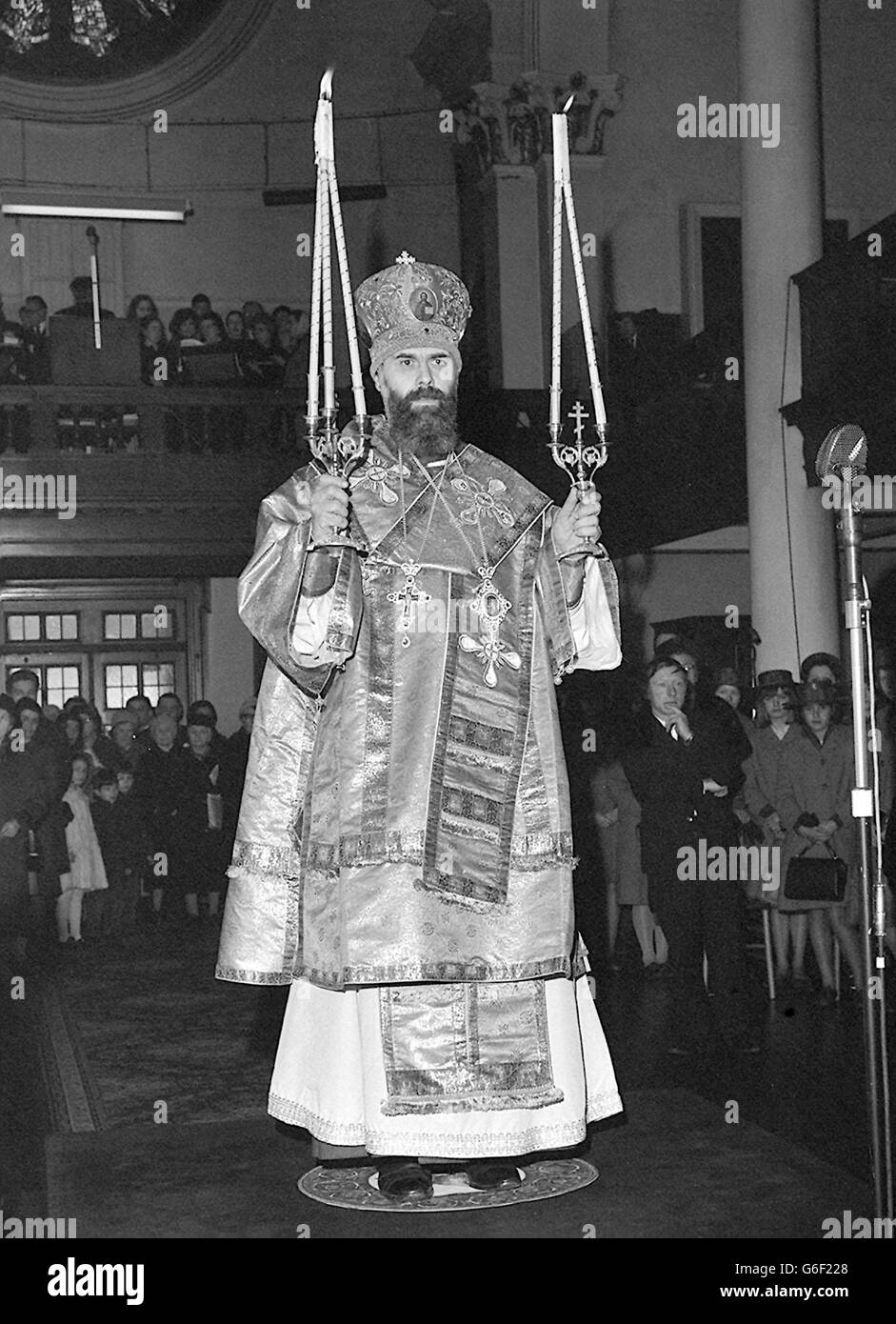 Archbishop anthony bloom Black and White Stock Photos & Images - Alamy