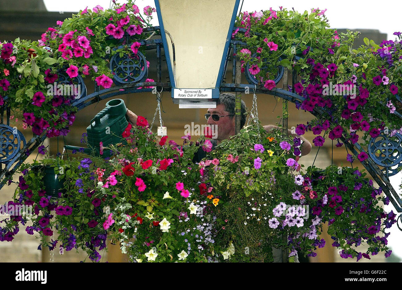 Saltburn Britain in Bloom Stock Photo - Alamy