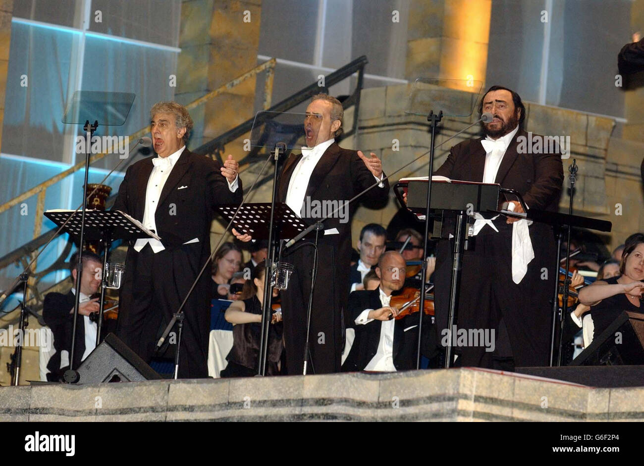 The Three Tenors perform in Bath Stock Photo - Alamy