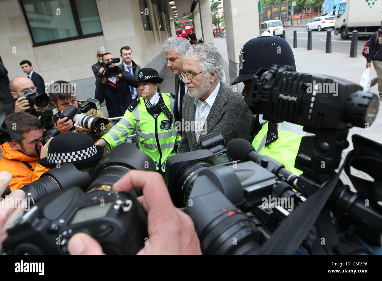 Former DJ Dave Lee Travis arrives at Westminster Magistrates' Court to ...