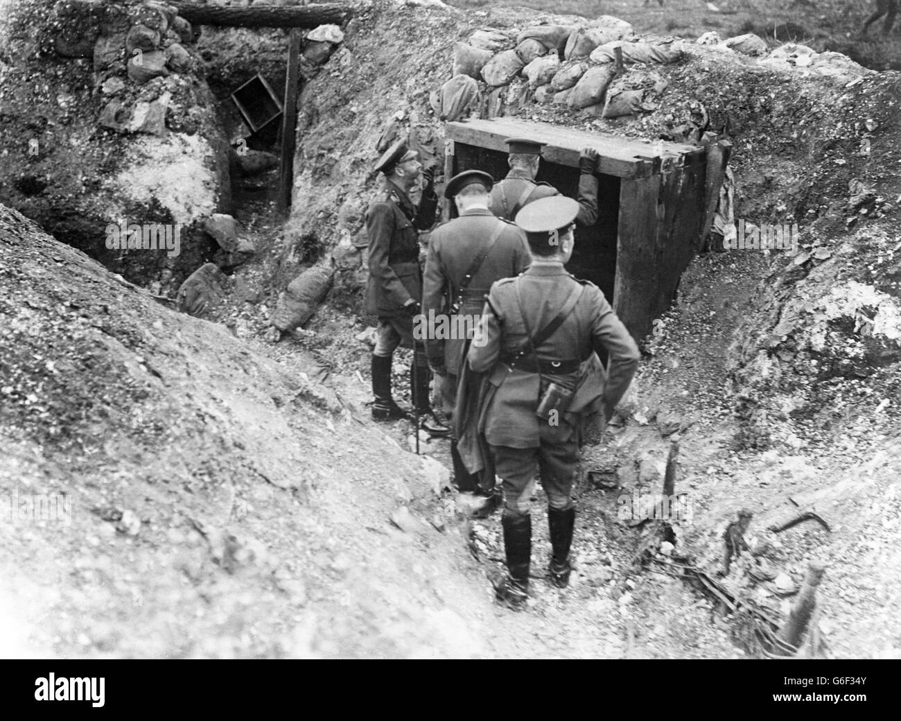 World War One - Royalty - George V Stock Photo - Alamy