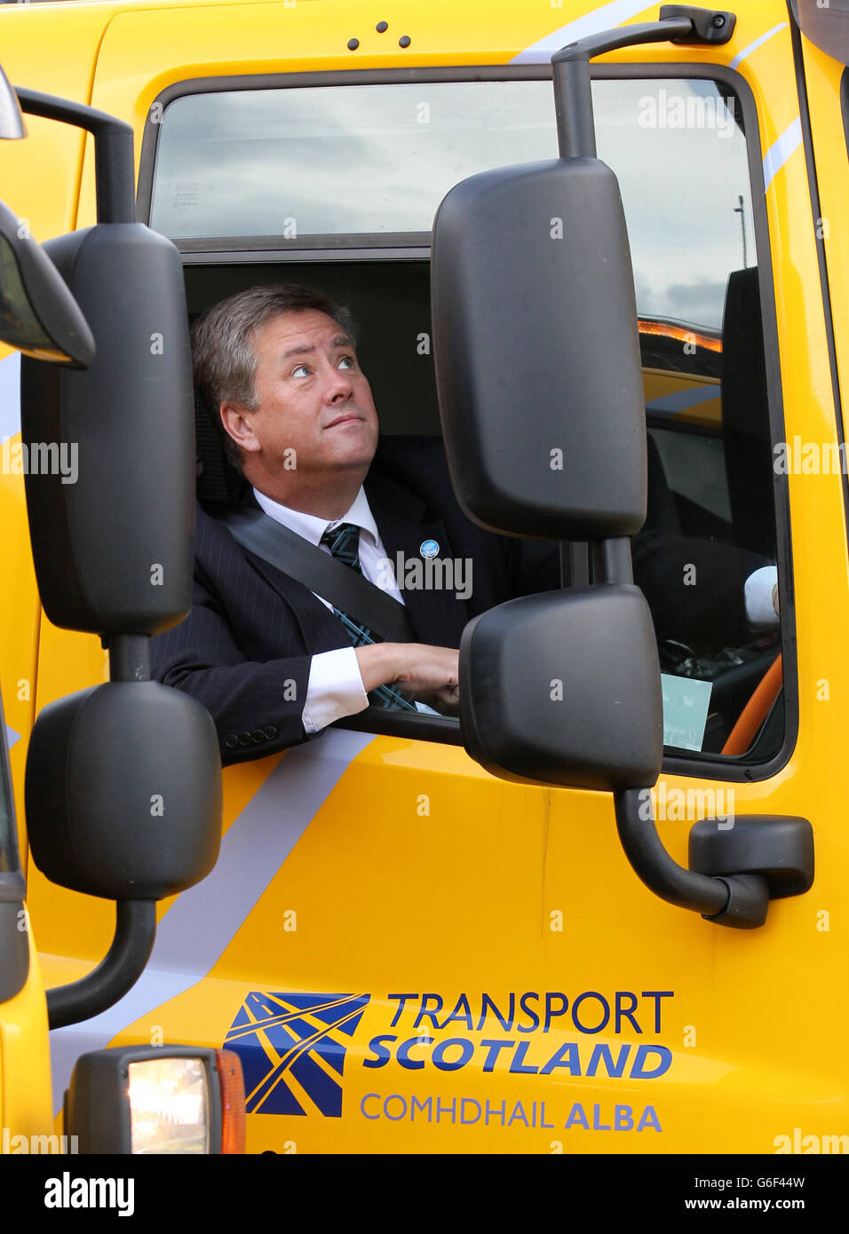 Transport Scotland Winter Service Stock Photo - Alamy