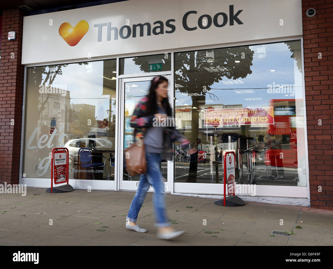 Thomas cook shop london hi-res stock photography and images - Alamy