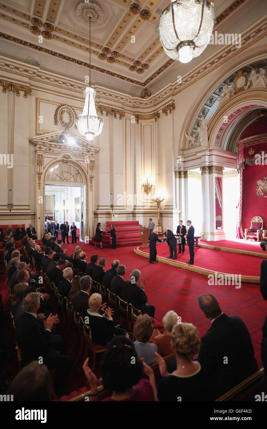 Football match at Buckingham Palace Stock Photo - Alamy