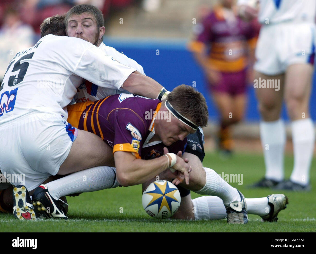 Huddersfield's Darren Turner breaking through to open the scoring ...
