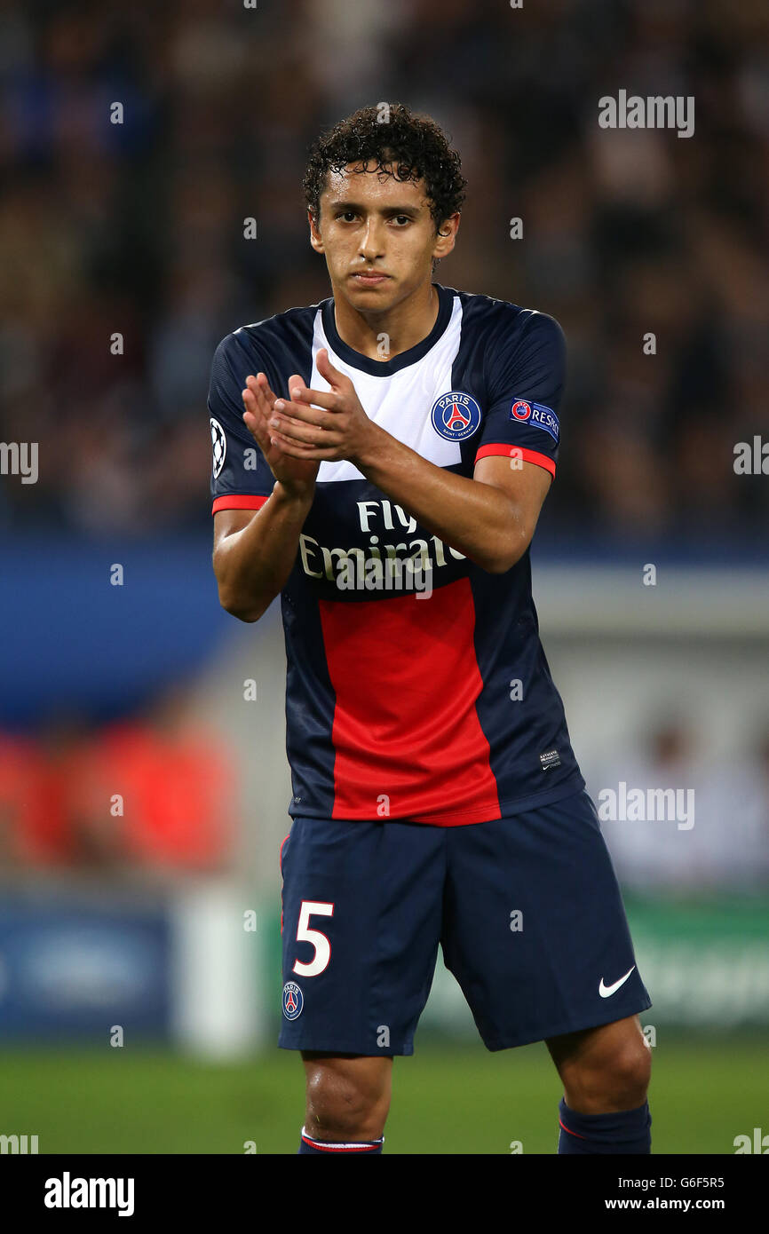 Marquinhos of paris saint germain hi-res stock photography and images ...