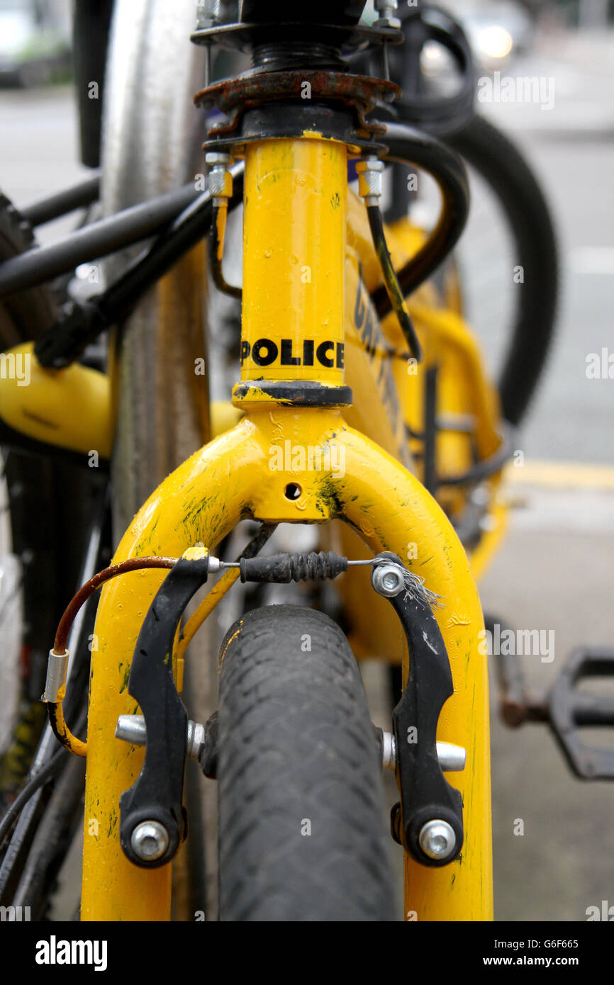 Nottingham Bicycle Stock. A Nottinghamshire Police capture bike is ...