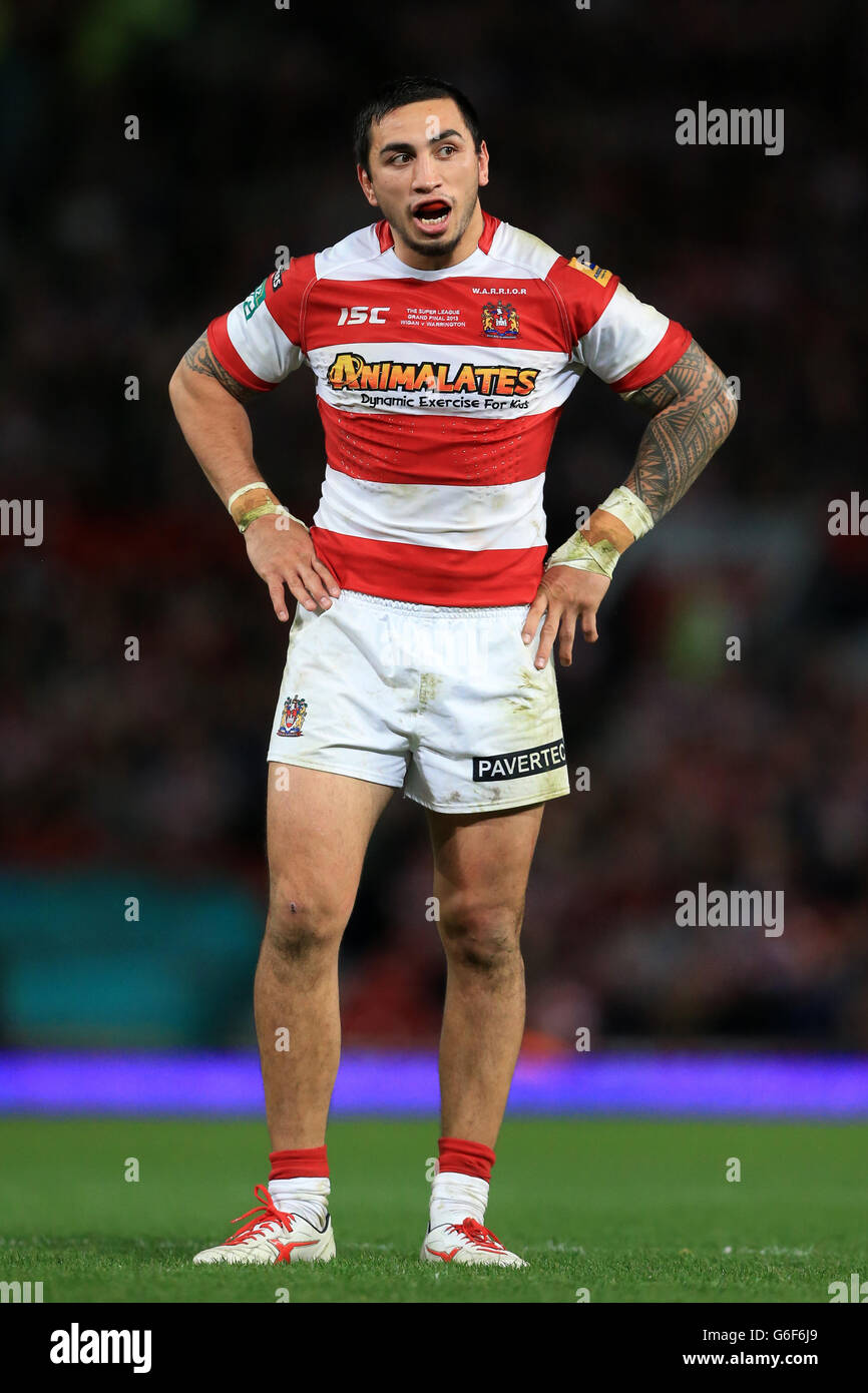 Rugby League - Super League Grand Final - Wigan Warriors v Warrington ...