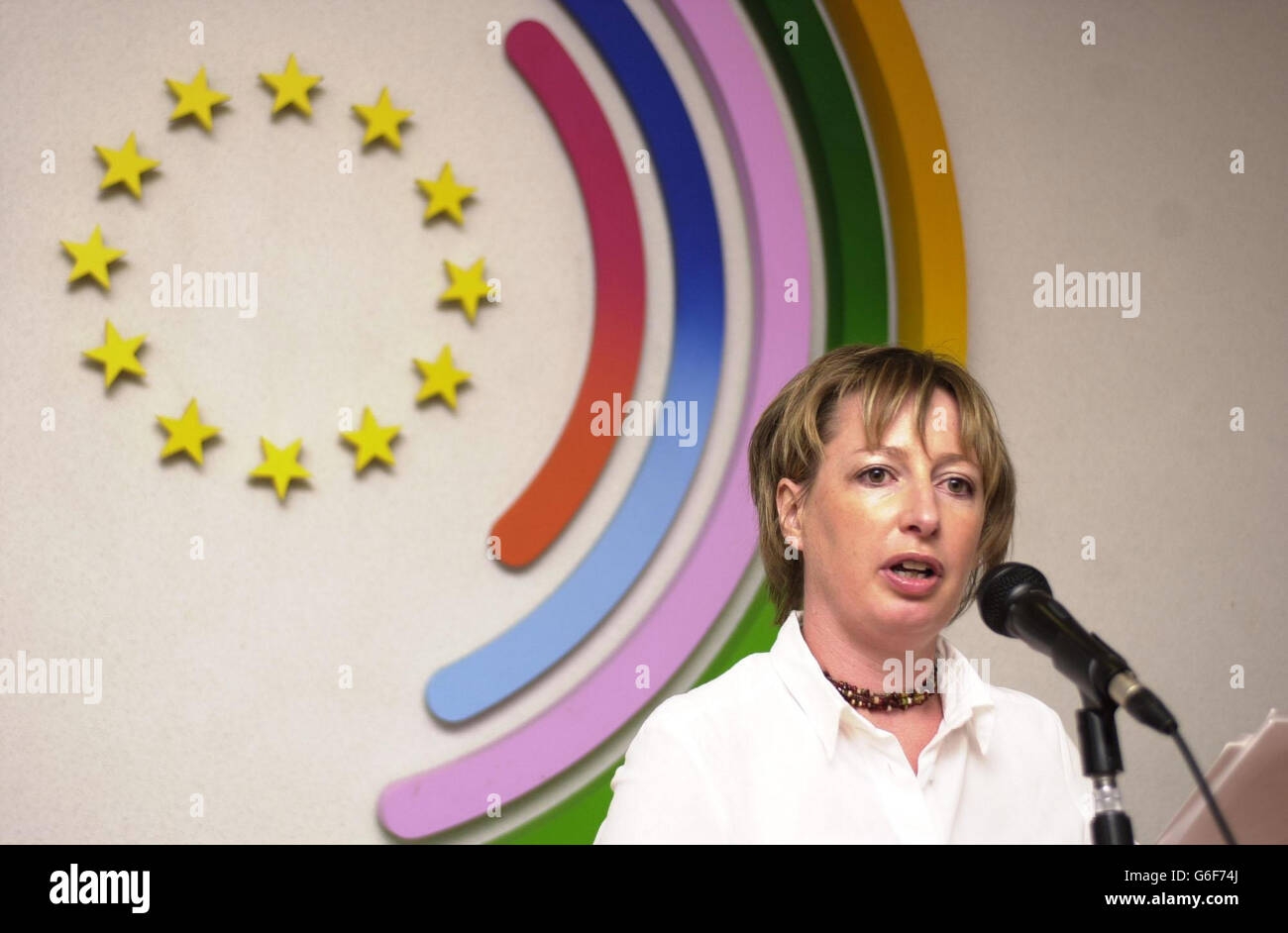 Dr Angela Veale speaking at the launch of the 'Separated Children ...