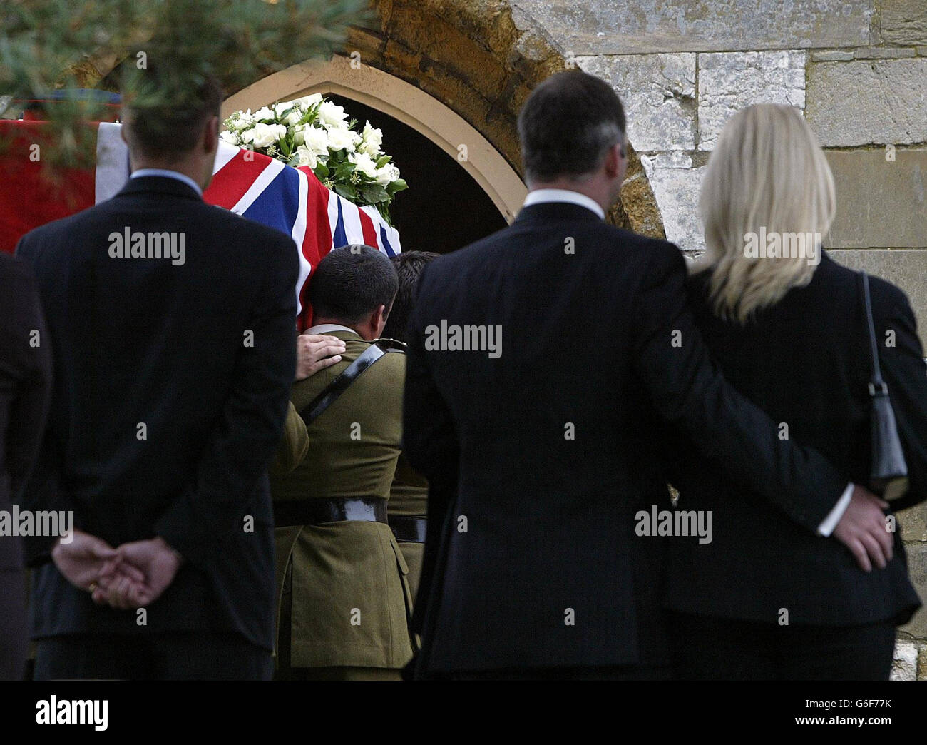 Funeral of David Jones Stock Photo - Alamy