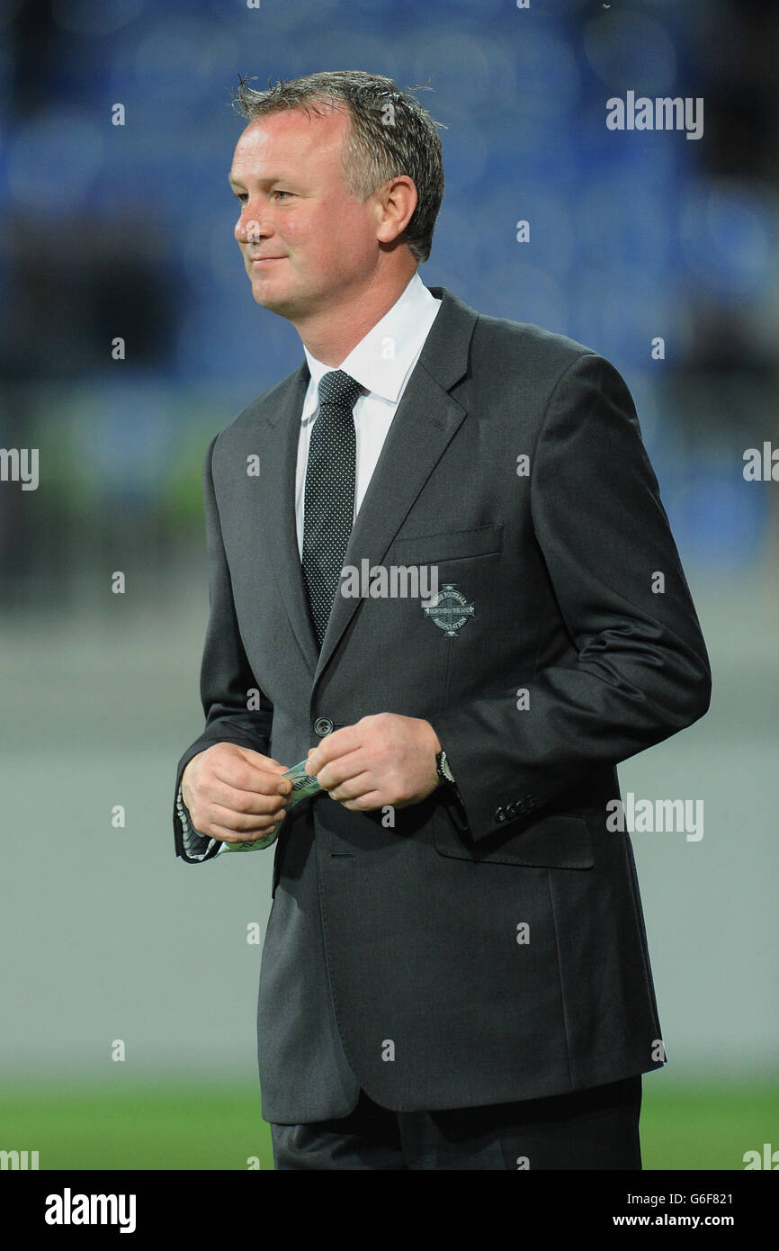 Soccer - FIFA World Cup Qualifying - Group F - Azerbaijan v Northern ...