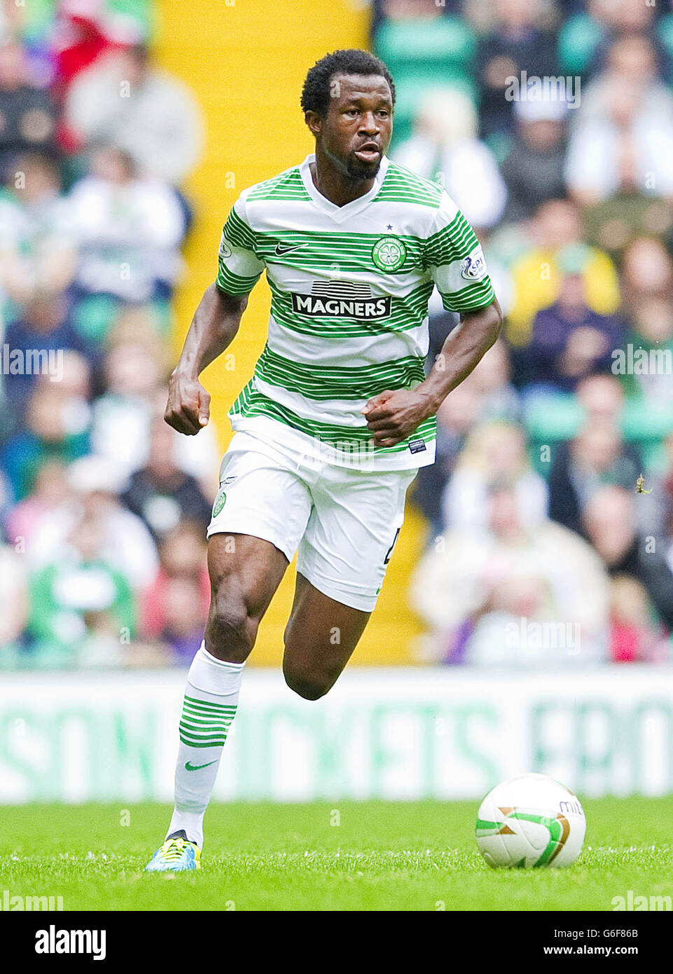 Celtic efe ambrose scottish premiership match celtic park hi-res stock ...