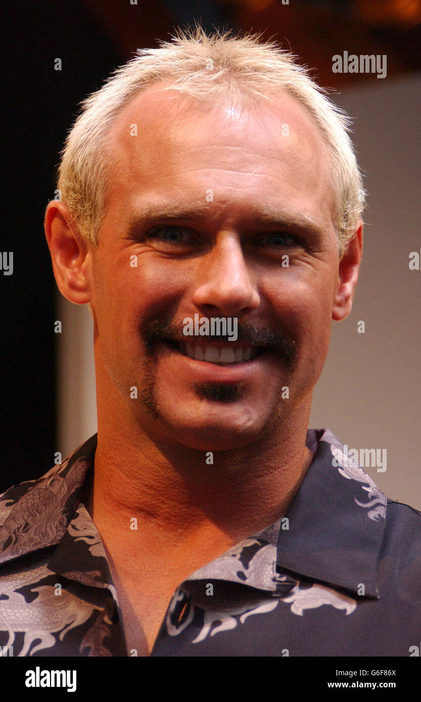 American wrestler Scottie 2 Hottie appearing on the British version of ...