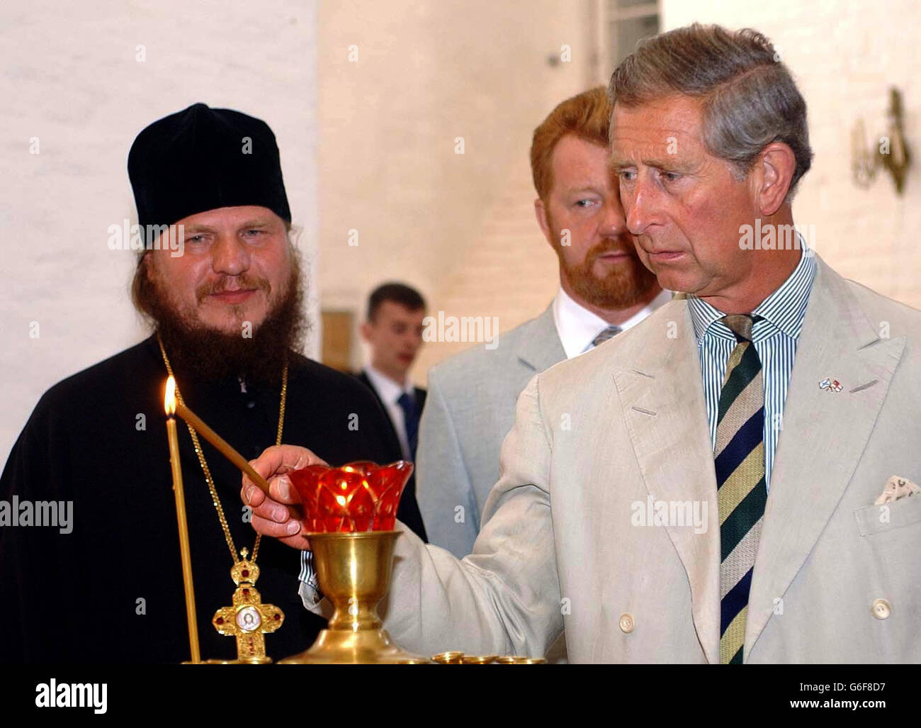 Prince Charles in Russia Stock Photo - Alamy