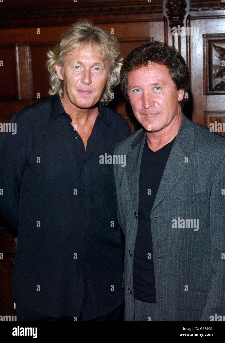 Director Philip Davis (left) and Kenny Jones from The Who attending the ...