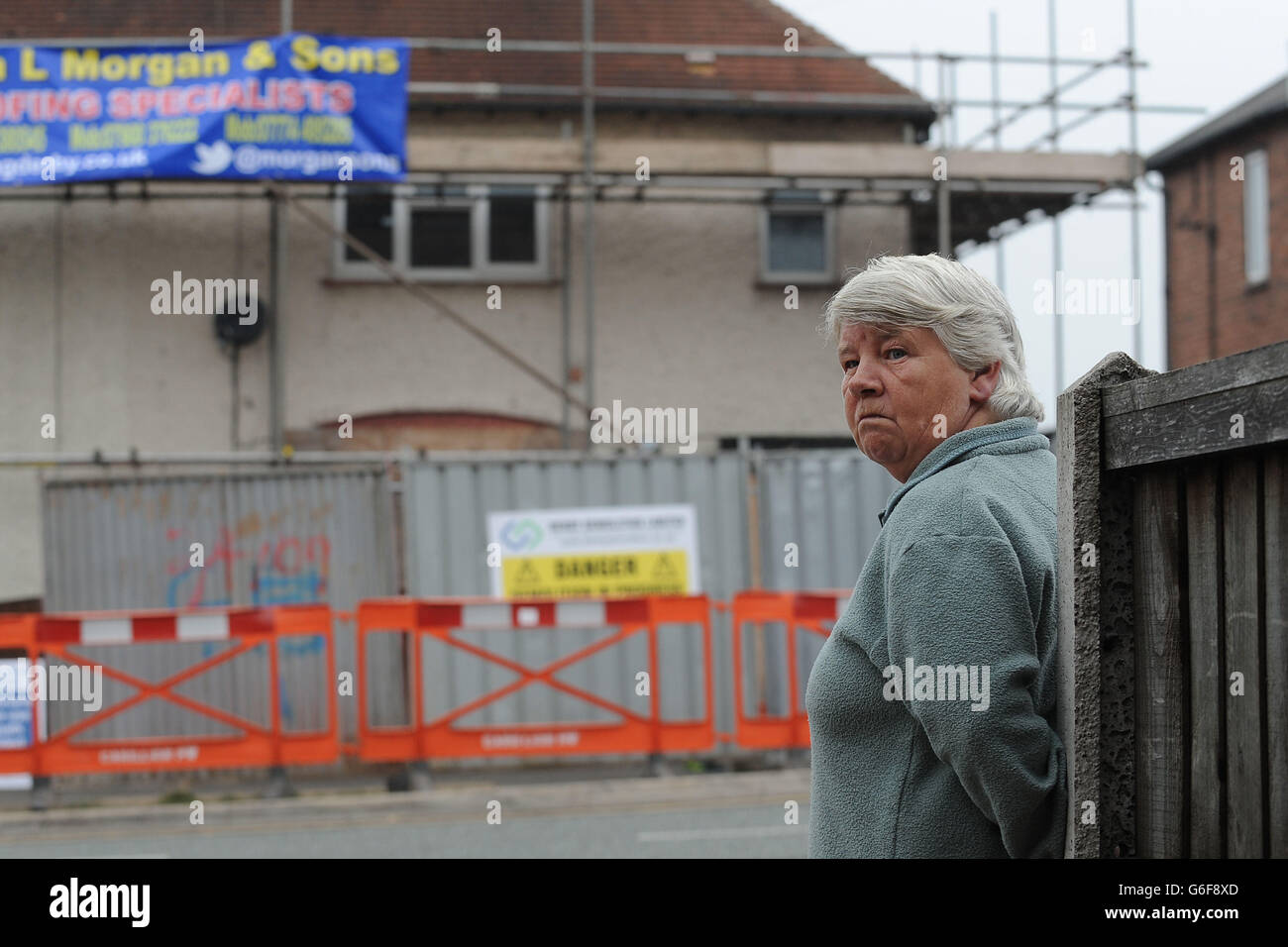 Philpott house demolished hi-res stock photography and images - Alamy