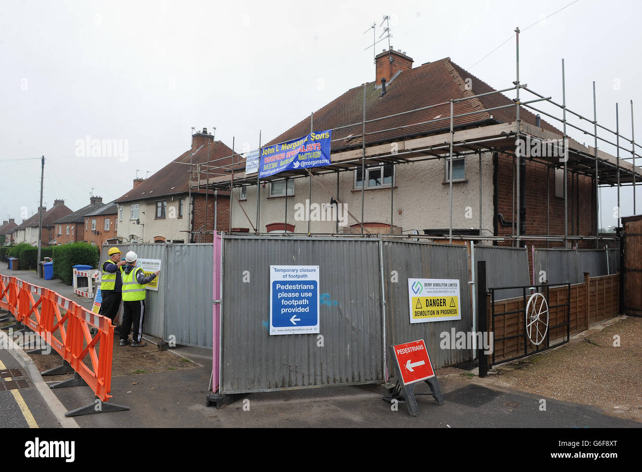 Derby house fire hi-res stock photography and images - Alamy