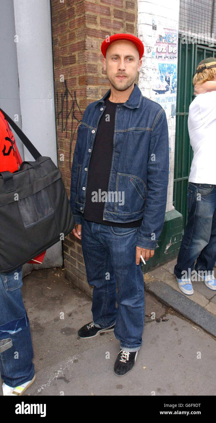 DJ Dan Pepe Banksy exhibition Stock Photo - Alamy