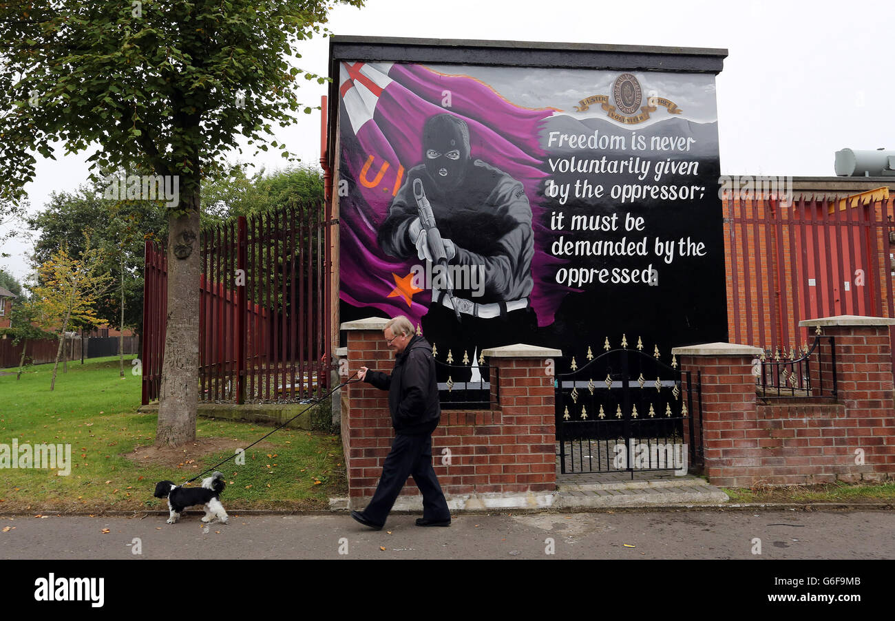 Uvf Mural Belfast High Resolution Stock Photography and Images - Alamy