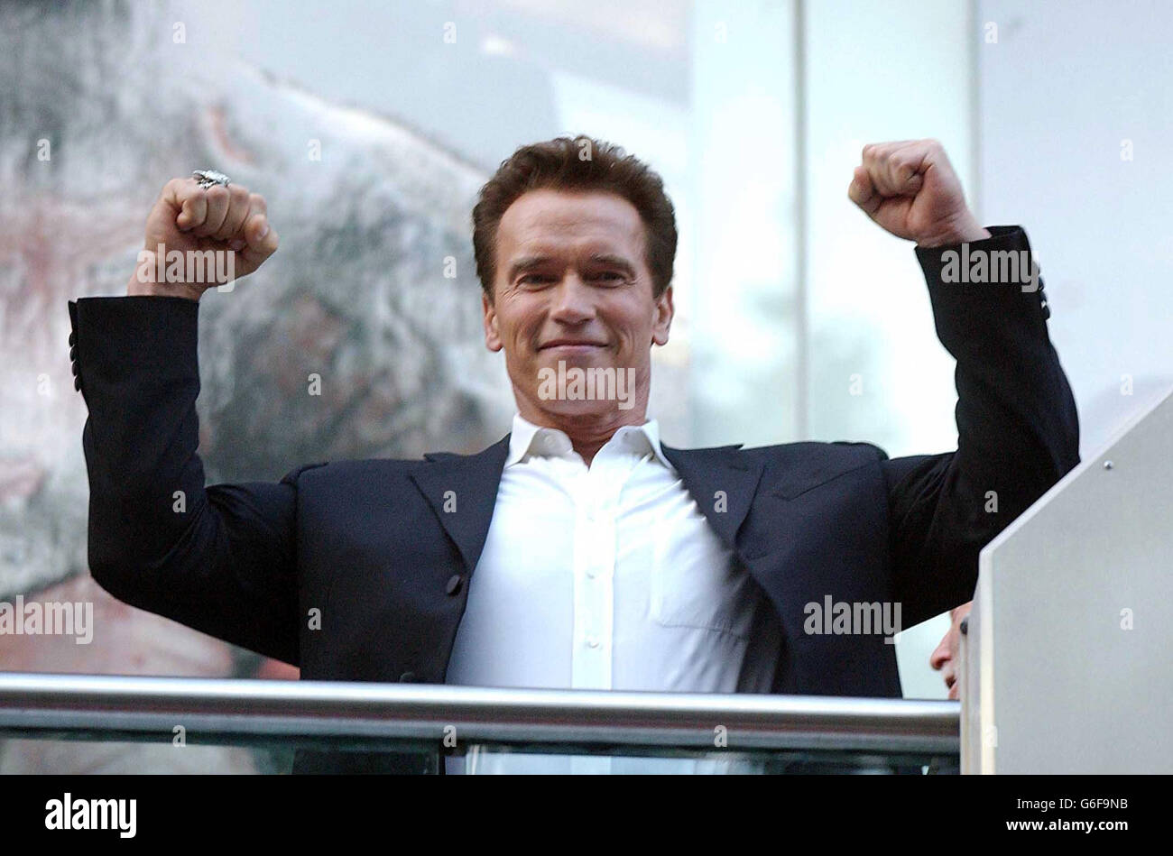 Terminator 3 - Arnold Schwarzenegger Stock Photo - Alamy