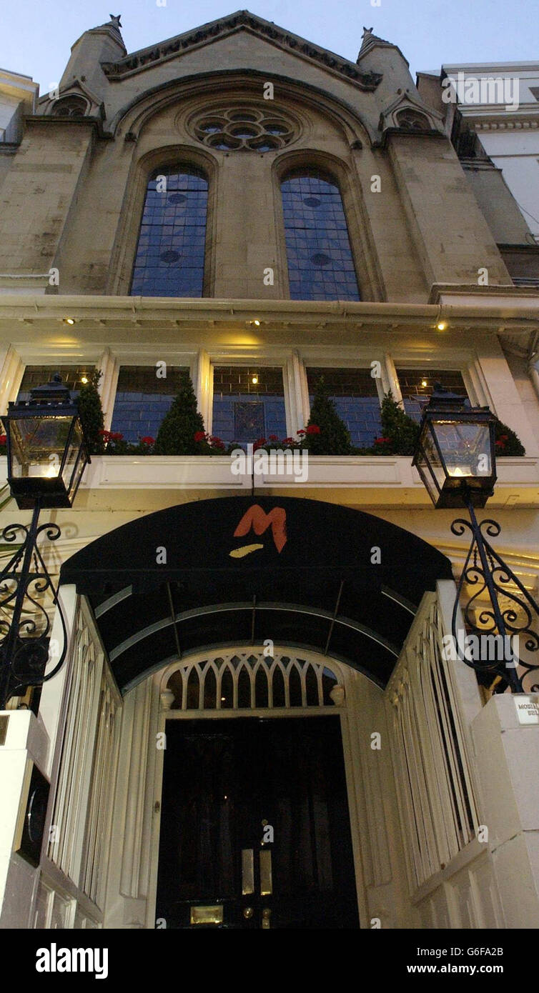 Mosimann's Restaurant. Mosimann's Restaurant in Belgravia, central ...